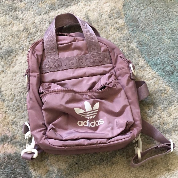 adidas | Bags | Adidas Mini Backpack Crossbody Magic Mauve | Poshmark